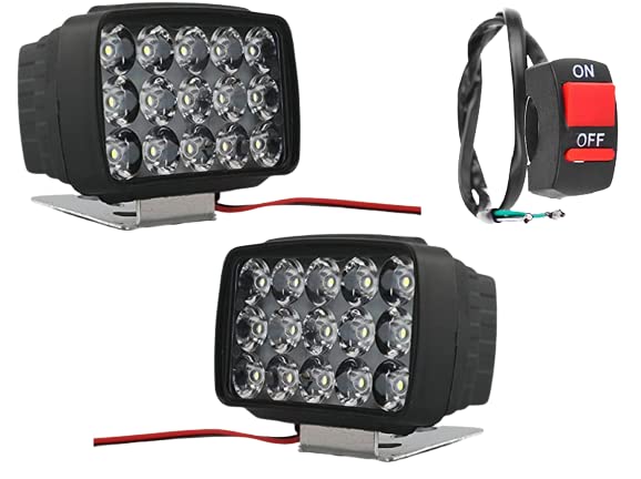 PETROX 15 LED Fog Light High Bright Original | DC Power Waterproof Fog ...