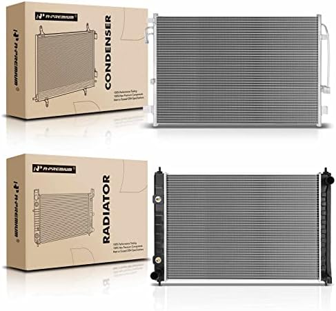 Amazon.com: A-Premium Radiador de refrigerante del motor y kit de ...