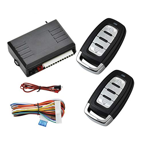 Universal Remote Control Central Door Lock Kit Style 7 Locking Keyless ...