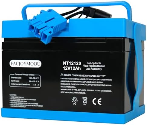 Amazon.com: FACJOYMOOU 12 Volt Battery for Peg Perego John Deere Gator ...