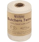 Amazon.com: Vivifying Butchers Twine, 328 Feet 3Ply Cotton Bakers Twine ...