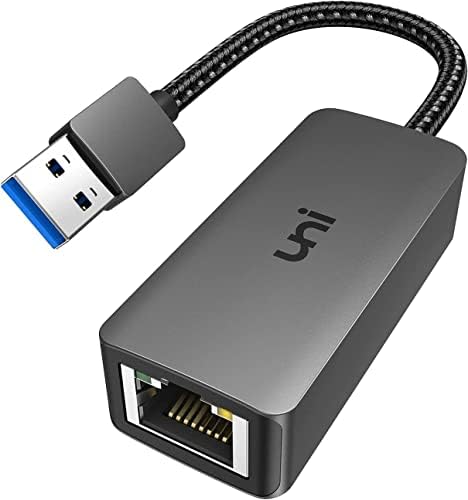 Amazon Basics USB 3.0 to 10/100/1000 Gigabit Ethernet Internet Adapter ...