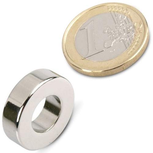 Neodymium Magnetic Rings (NdFeB) – Size by choice – Force up to 36kg ...