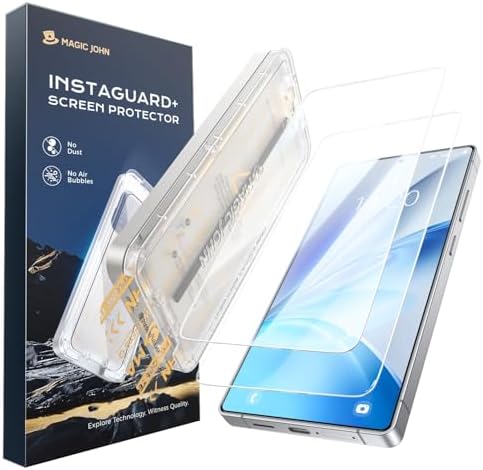 Amazon.com: MAGIC JOHN 2PACK 3rd Gen for Samsung Galaxy S26 Plus Screen ...