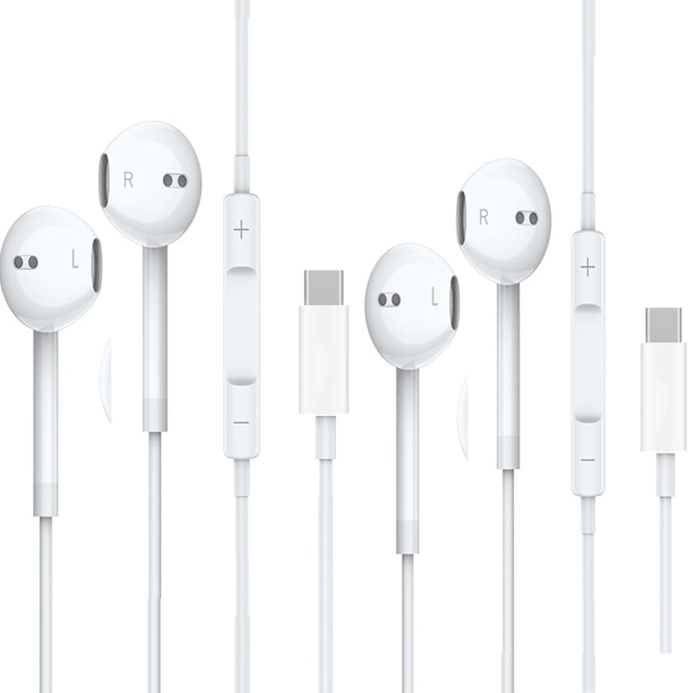 Amazon.com: Apple Earbuds, Wired Earphones with Lightning Connector and ...