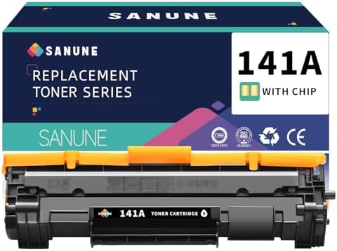 Amazon.com: SANUNE 141A W1410A Toner Cartridge (with Chip) Replacement ...