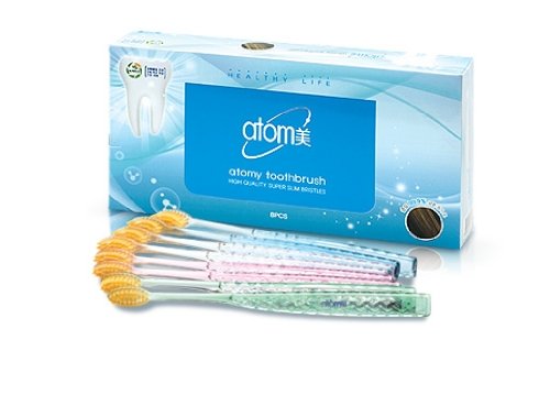 Amazon.com : Atomi Atomy Atom Beauty atomi atomi Toothbrush Set of 8 ...