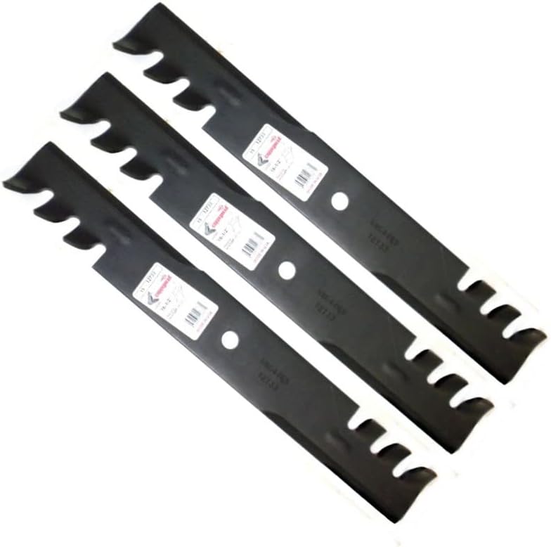 Amazon.com : (AM) New 12733 (3) Rotary Blades Compatible with Spartan ...