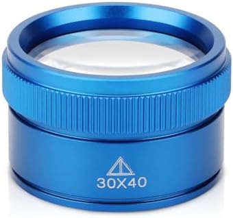 Amazon.com: Lwuey 30X Coin Magnifying Glass, Professional Jewelry Loupe ...