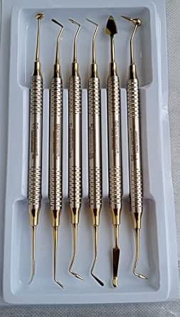 Amazon.com: NOMI BROTHERS Dental Composite Filling Instruments Set - 6 ...