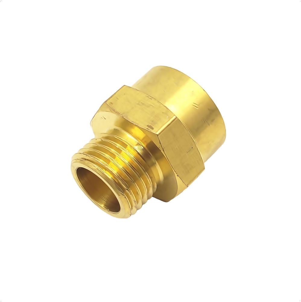Amazon.com: PartLogix M16x1.5 to 3/8 NPT Brass Bushing Metric Reducer ...