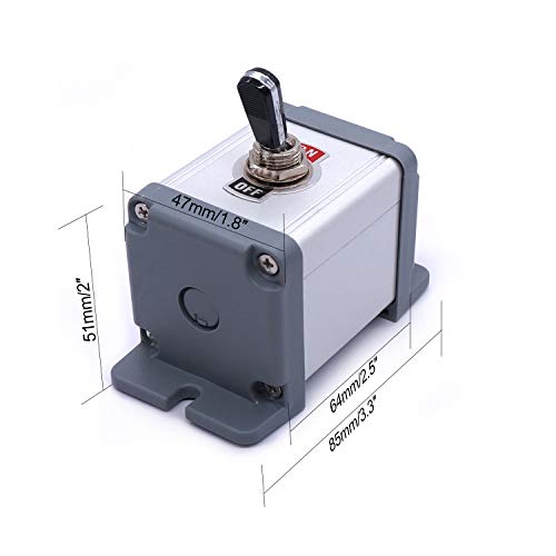 Snapklik.com : Twidec/Heavy Duty Rocker Toggle Switch Box 16A 250V SPST ...