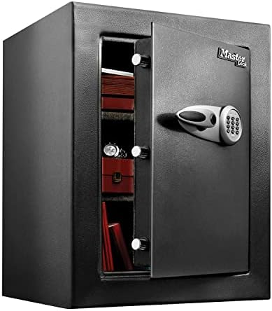 Master Lock Coffre-Fort Haute Sécurité Grande Capacité, Combinaison ...