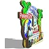 Amazon.com: Panama City Panama Magnet Fridge Magnet Wooden 3D Landmarks ...