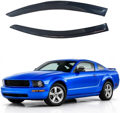 Amazon.com: IG Window Visors Fit for 2005-2009 Ford Mustang, Out ...