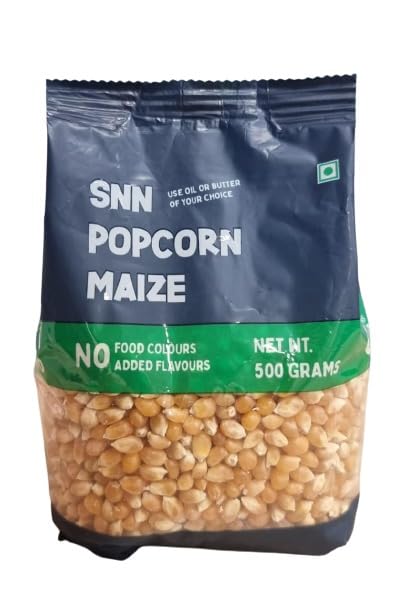 SNN Popcorn Maize 500 Gram | Imported Raw Maize | Popcorn Kernels ...