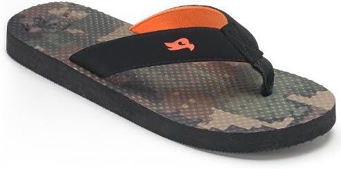 Amazon.com | Tony Hawk Digital Camouflage Flip-Flops - Boys 8-20 | Sandals