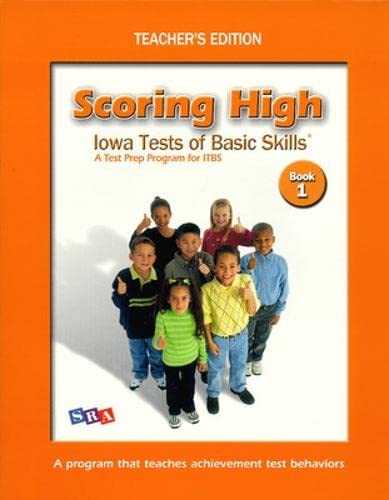 Scoring High on ITBS: Teacher Edition Grade 1: Wright Group ...