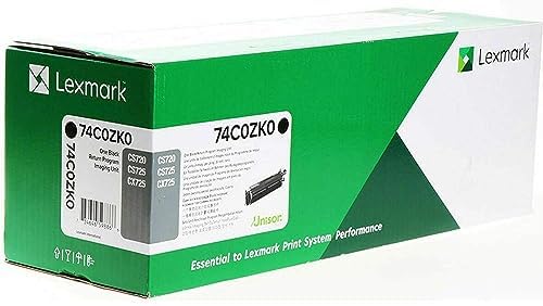 Amazon.com: Lexmark 74C0ZK0 CS720, CS725, CX725 Black Return Program ...