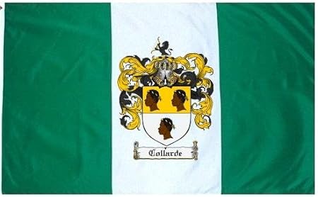 Amazon.com : Collard Family Crest / Coat of Arms Flag. Large 3 ft. x 5 ...
