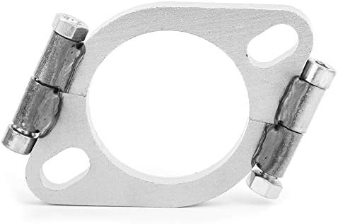 KIMISS Exhaust Collector Flange, 2.5in 63mm Steel Exhaust Flange Flat ...