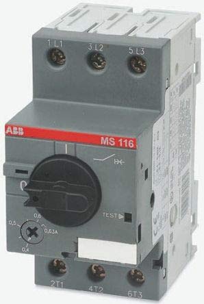 ABB MS116-0.25 3P MMP O.16-0.25A Range: Amazon.com: Industrial & Scientific