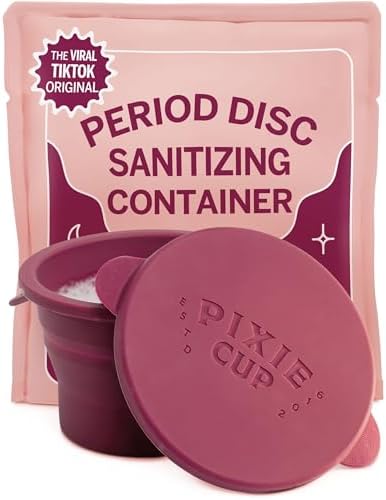 Amazon.com: Pixie Menstrual Disc Kit - No Metals or Toxins - 100% ...