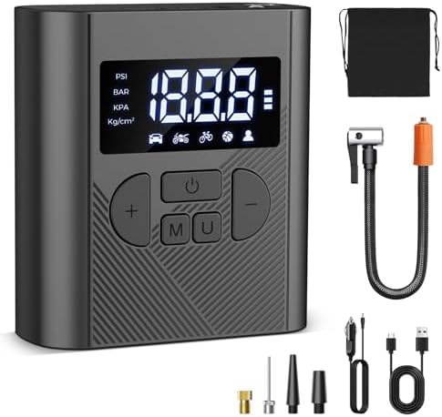Amazon.com: AstroAI Tire Inflator Portable Air Compressor, Cordless Car ...