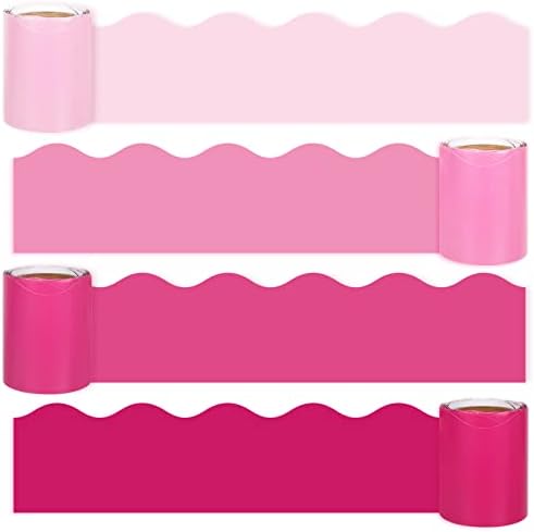 Amazon.com: Whaline 65.6ft Valentine's Day Bulletin Board Borders 4 ...