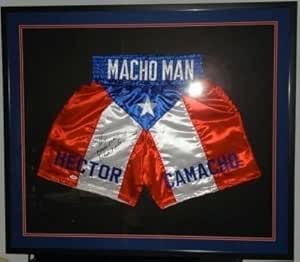 Amazon.com: Sports Memorabilia Hector Macho Camacho Signed Framed ...