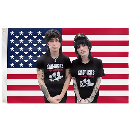 RUNNION Johnnie American Flag 3x5Ft Johnny and Jake Flag Wall - Want It All