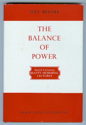 The Balance of Power (Beatty Memorial Lectures): Max Beloff: Amazon.com ...