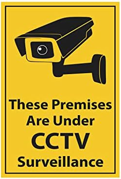 Anne Print Solutions® You are Under CCTV Surveillance Stickers Self ...