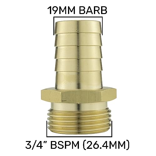 Solid Brass Pipe hosetails to Male bsp Thread for Pumps,Filters Water ...