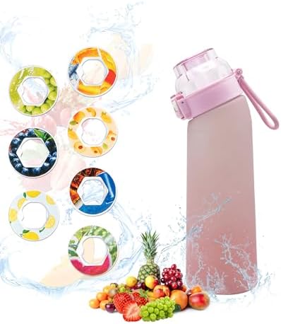 AIR UP® water bottle Gen2 original starter set with pods in 5 flavours ...