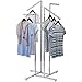 Amazon.com: SSWBasics 4 Way Clothing Rack with 2 Straight Arms : Home ...