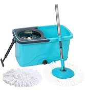 Proclean Prestige Bucket Spin Mop with Wheels & Drain Spout | Quick ...