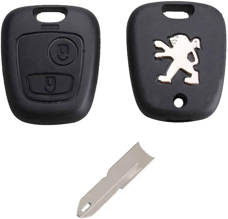 Amazon.com: RKFUK® - Replacement 2 Button Remote Car Key Fob Case with ...