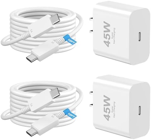 Amazon.com: 45W USB C Charger Fast Charging for iPhone 16 Pro Max, 2 ...