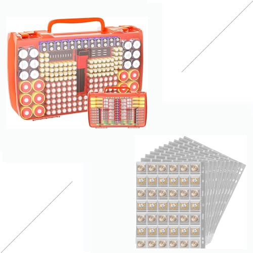 Amazon.com: Aptbyte Battery Organizer Storage Holder Box Case and Coin ...