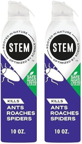 Amazon.com: Stem Kills Ants, Roaches and Spiders: Plant-Based Active ...