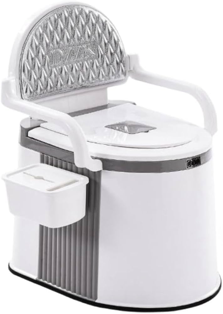 ポータブルトイレトイレットペーパートイレ洗えるバスケットとトイレットペーパーホルダー付き防災グッズ非常用ポータブルトイレ簡易便座屋外屋内可動トイレシー Amazon｜ポータブルトイレ、トイレットペーパートイレ、洗える