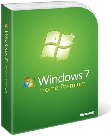 Microsoft Windows 7 Home Premium - Full Version (PC DVD), 1 User ...