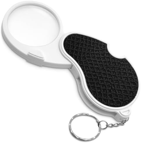 Amazon.com: Magnifying Glass with Light, 5X Pocket Magnifier ...