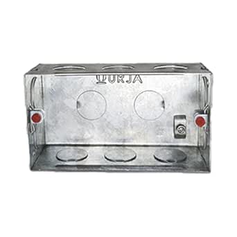 Concealed GI Sheet Metal Modular Box 4 Module (MS Box), Excellent ...