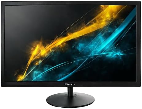 Q-Touch Monitor 27 Pulgadas Led Full HD Entradas HDMI VGA 75HZ : Amazon ...