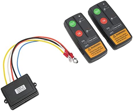 12V 24V Recovery Wireless Winch Remote Control Kit for Truck ATV SUV ...