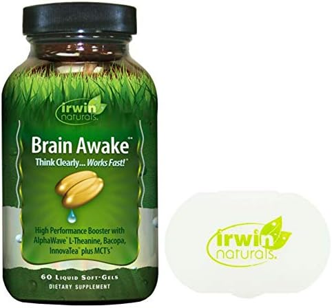 Amazon.com: Irwin Naturals Brain Awake, Focus, Energy Booster ...