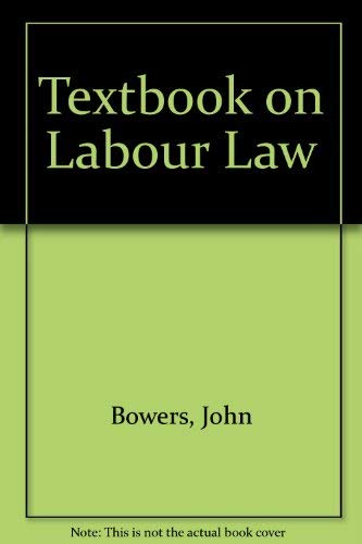 Buy Textbook on Labour Law (Textbook S.) Book Online at Low Prices in ...