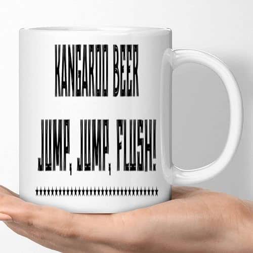 Amazon.com: Novelty Gift Funny Kangaroo Beer Comic Strip - Unique Beer ...
